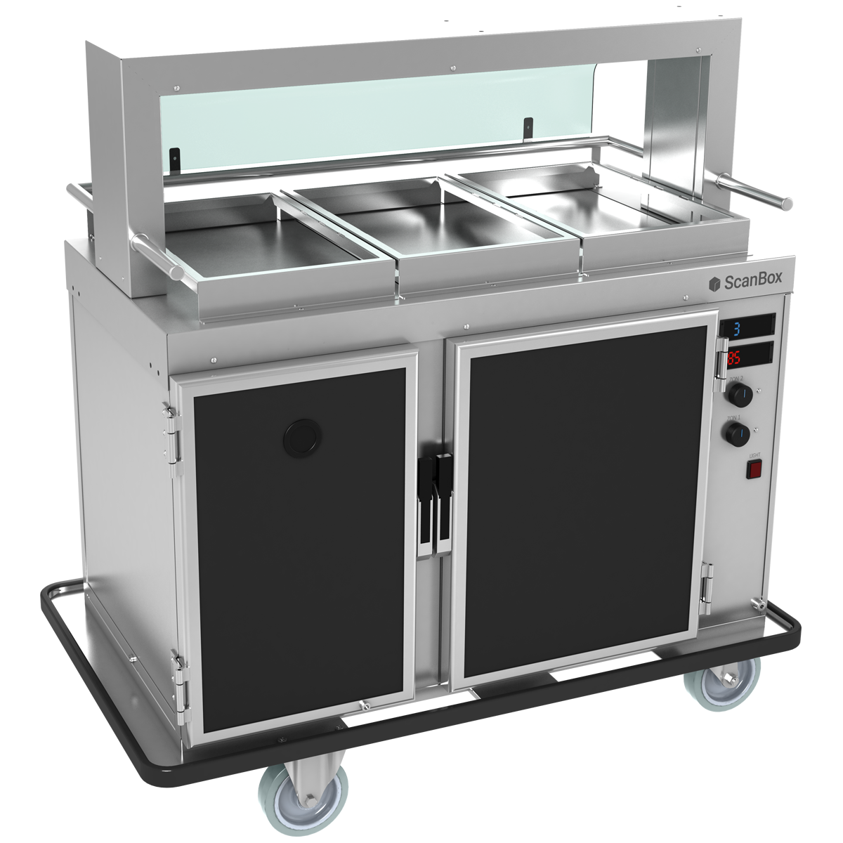 F2GCF | Mobile Serving Platform for Hot and Cold Food – ScanBox | ScanBox